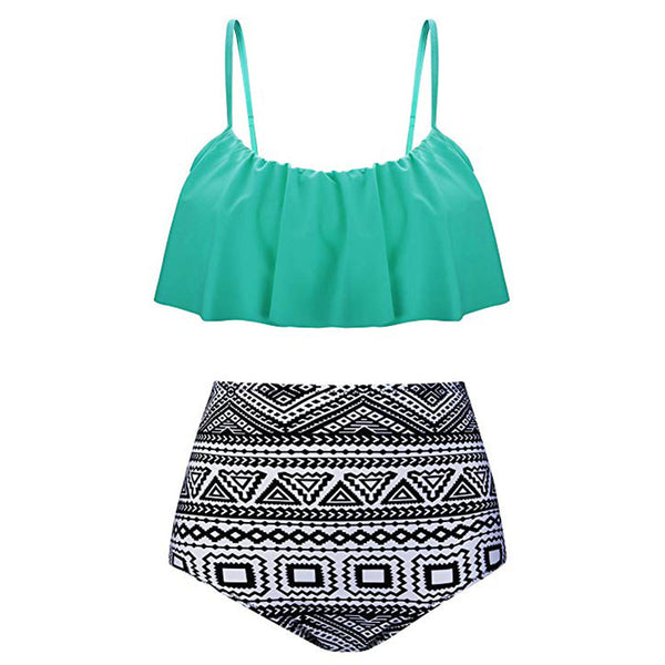 High waist mini tankini in 15 colors – Selkie Swimwear